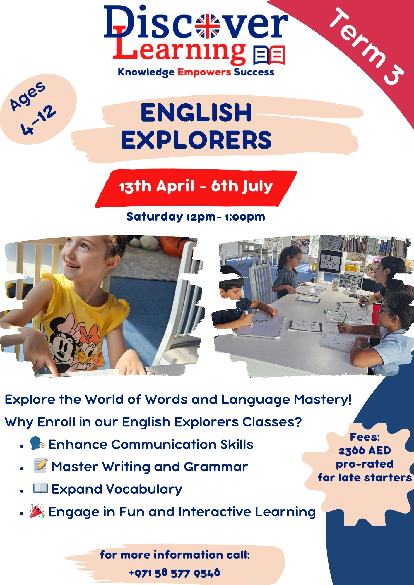 English - Discover Learning Tutors