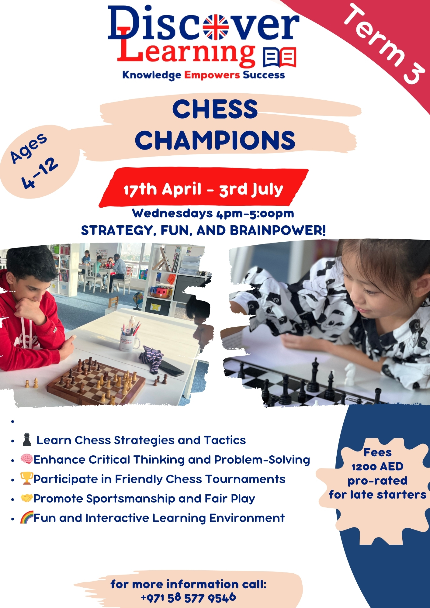 Chess - Discover Learning Tutors
