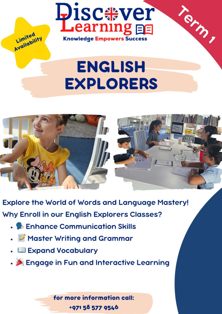 English - Discover Learning Tutors